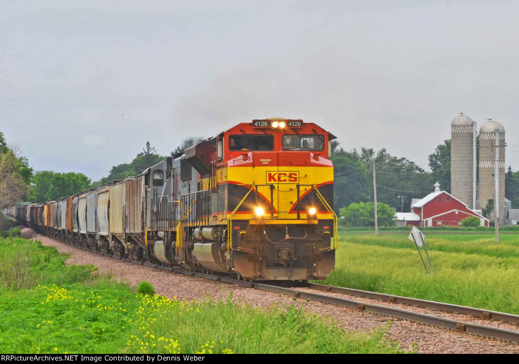 KCS 4126, DM&E's Waseca Sub.